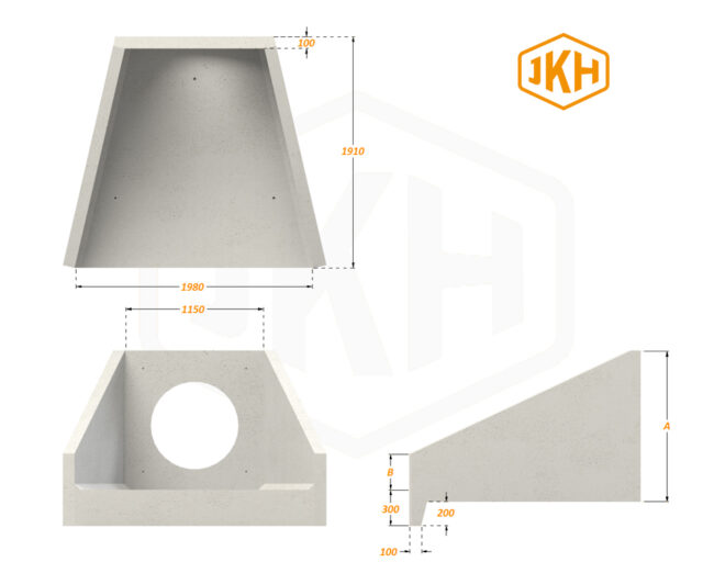 1000 Series Headwall - JKH Drainage